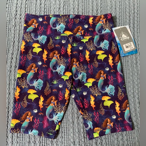 Disney | Bottoms | Disney Girls The Little Mermaid Bike Shorts ...